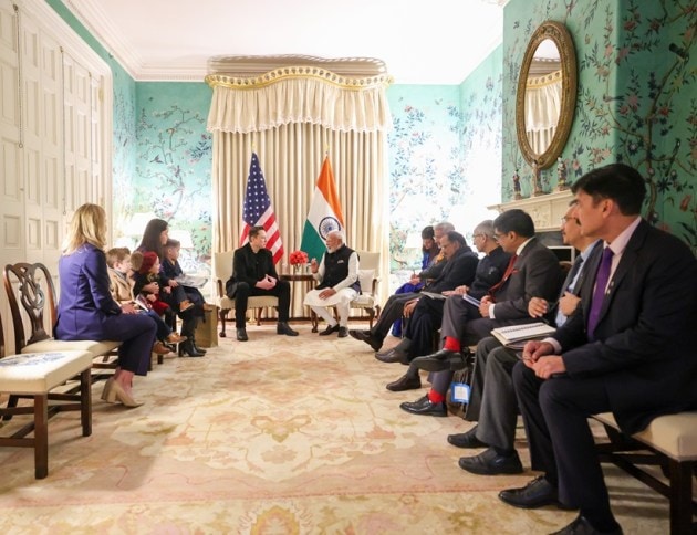 In pictures: PM Modi arrives in Washington, discusses trade, technology ...