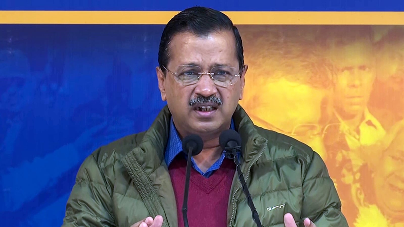 Delhi polls | BJP rattled, flexing muscle: Arvind Kejriwal targets Amit ...