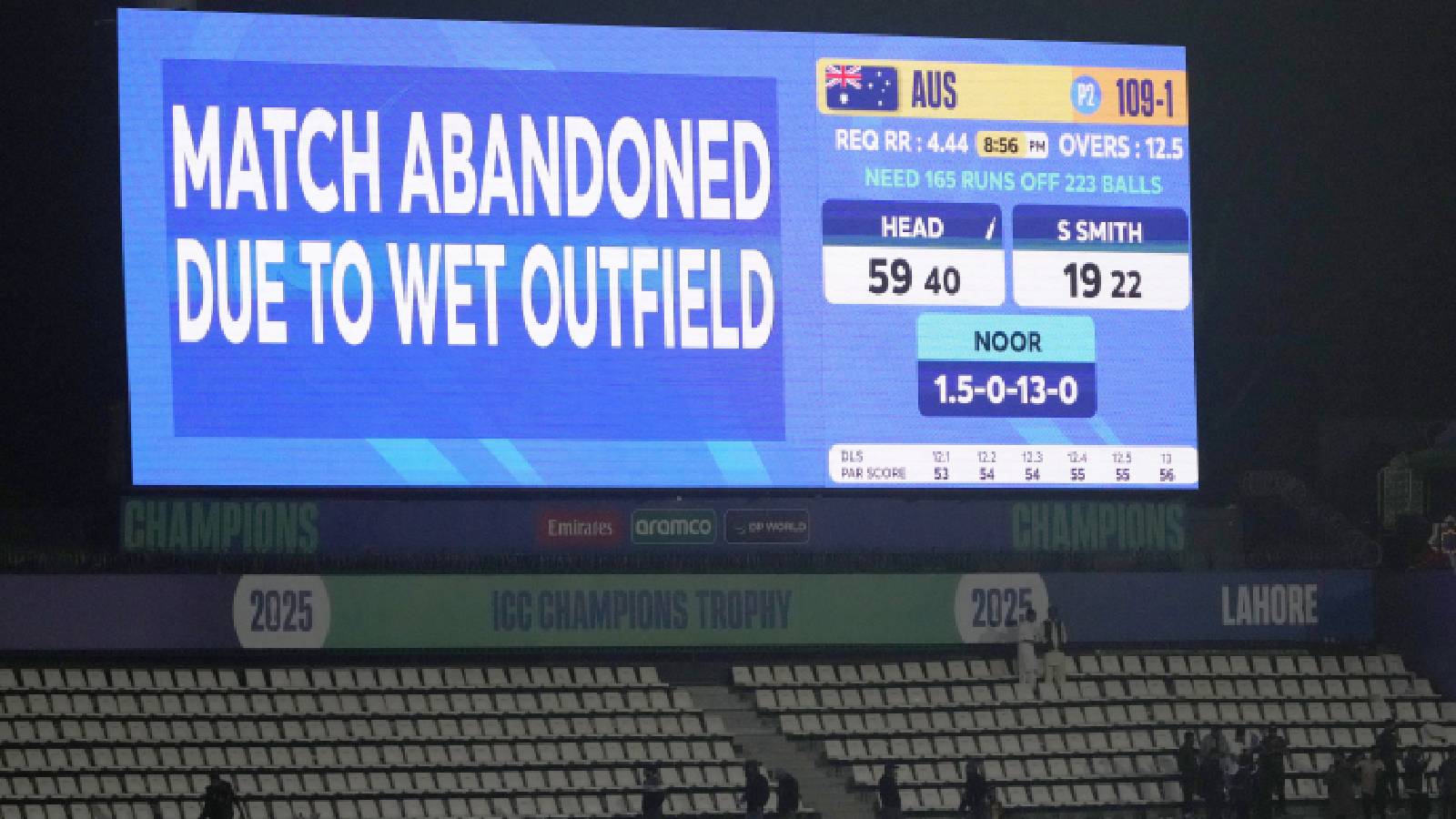 Afghanistan vs Australia, Champions Trophy 2025 Highlights: Game called ...