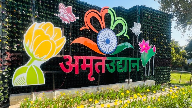 A walk through Amrit Udyan, where flowers sing tales of history ...