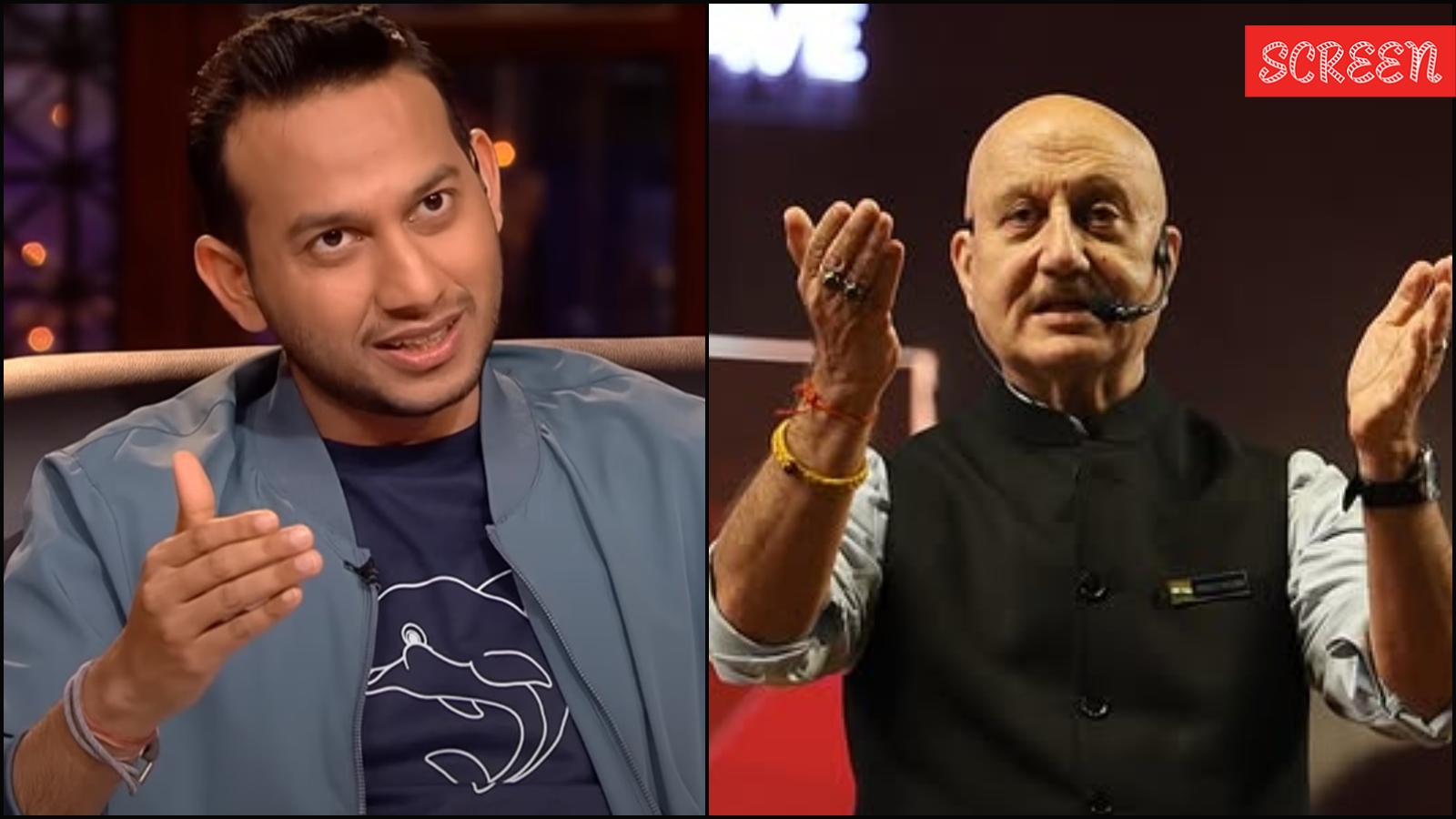 Anupam Kher turns Shark Tank India’s Ritesh Agarwal into an actor ...