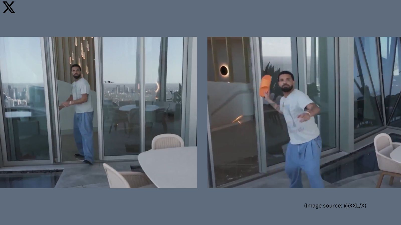 Drone invades Drake’s Sydney penthouse, rapper hurls slipper; the ...