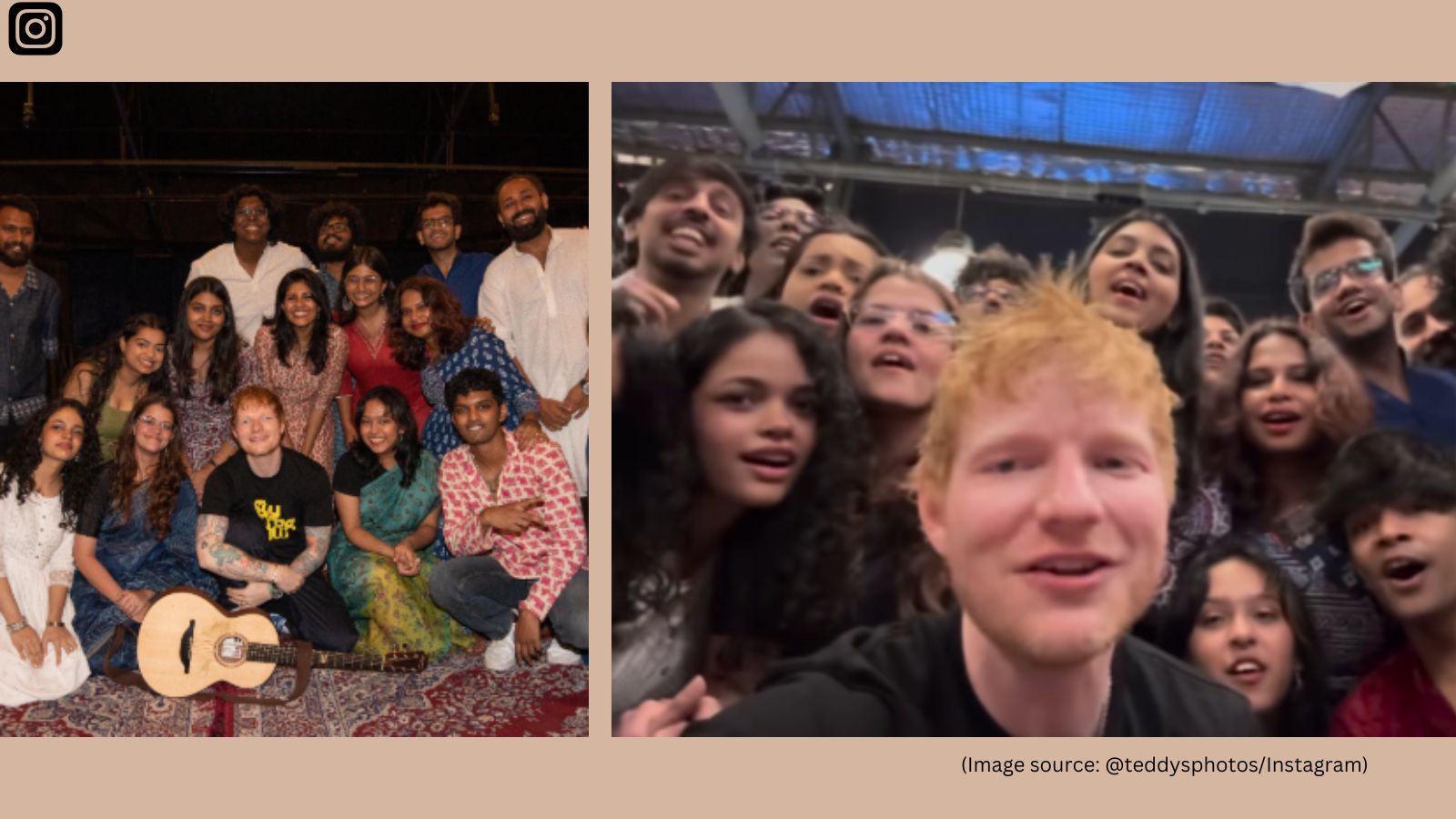 Ed Sheeran sings ‘Perfect’ with choir in Chennai: ‘Adding this version ...