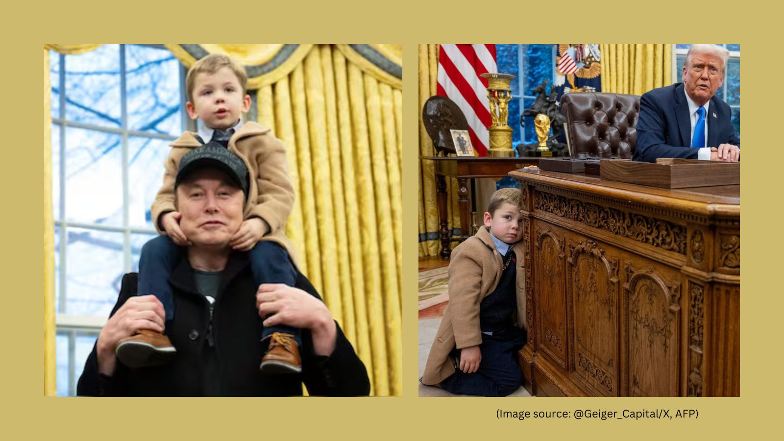Lil X steals the spotlight in the Oval Office as Elon Musk and Donald ...