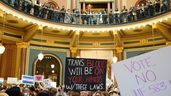 Iowa gives final approval to bill removing gender identity protections ...
