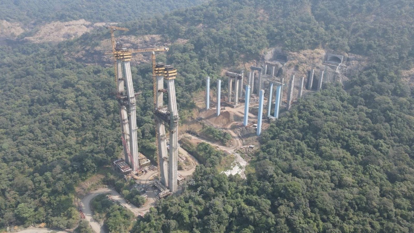 92% work done, Mumbai-Pune ‘missing link’ set for August finish | Mumbai News - The Indian Express