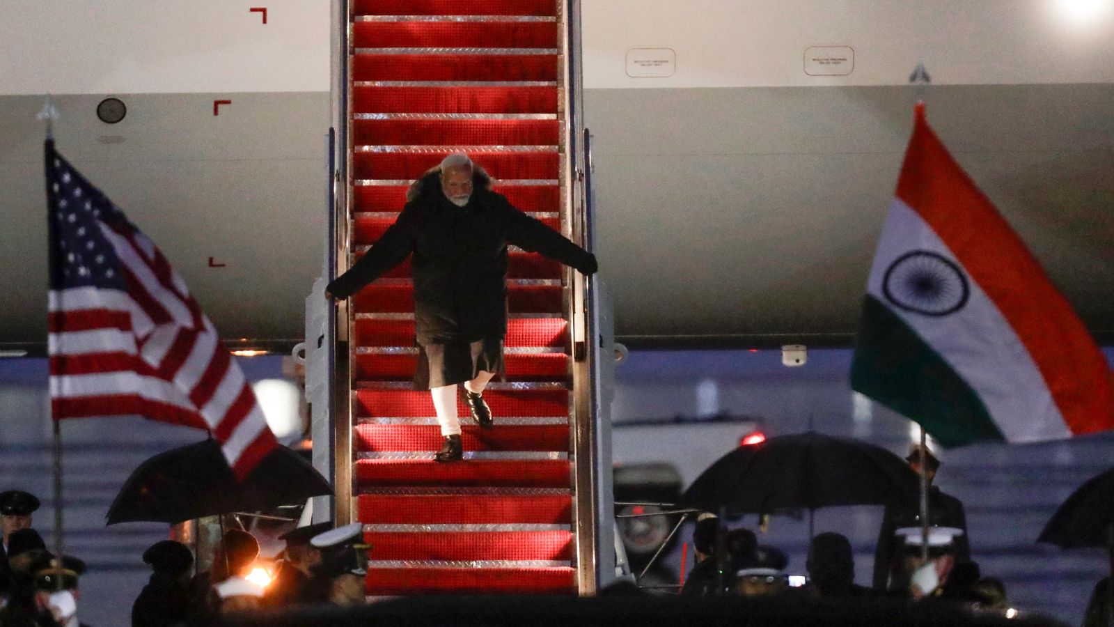 In pictures: Modi arrives in Washington, discusses trade and technology ...