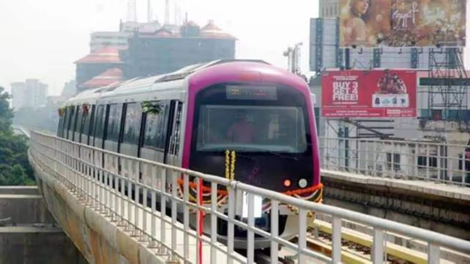 95% tunnel work completed, Pink Line of Namma Metro likely to open in ...