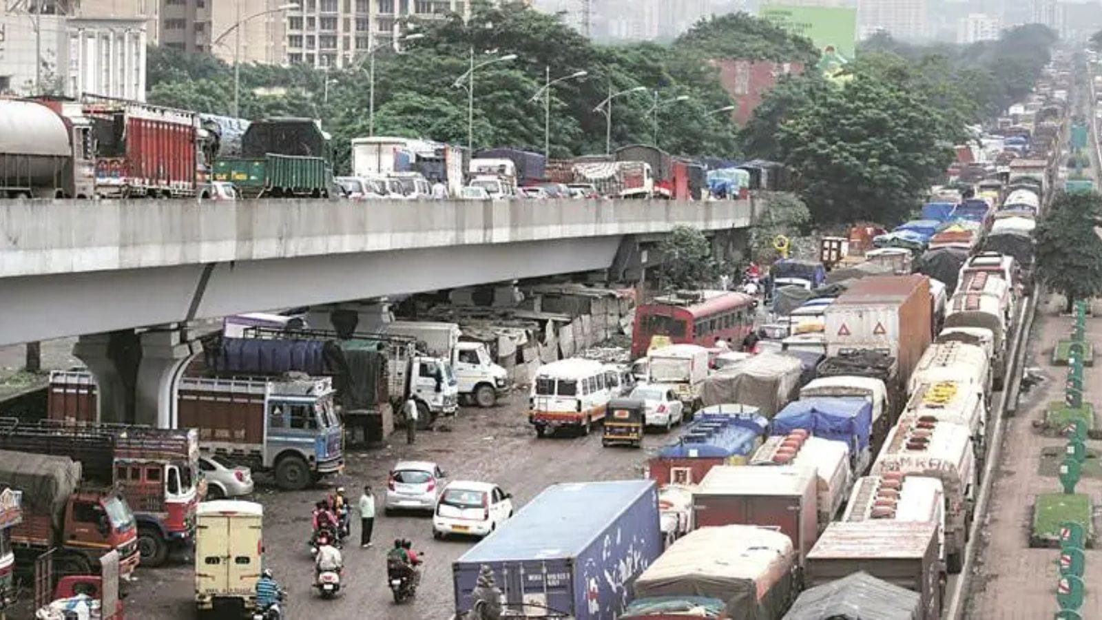 Uran Phata bridge repair: Month-long traffic diversion in Navi Mumbai ...