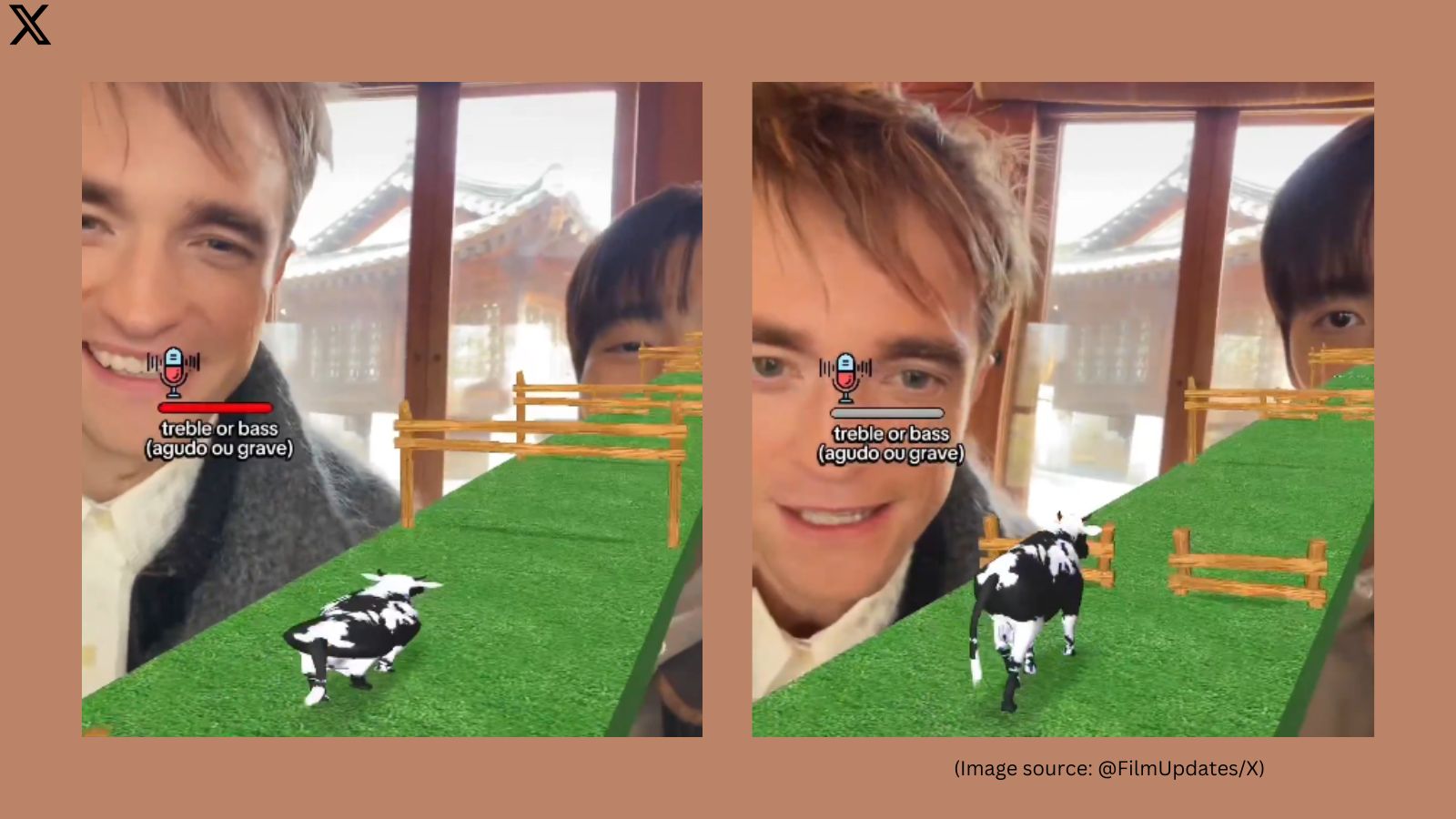 Robert Pattinson makes TikTok debut playing viral cow game, viral video ...