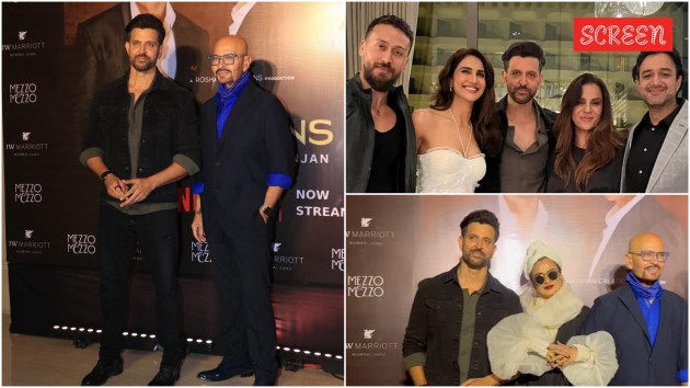 The Roshans success bash: Rekha, Ameesha Patel, Udit Narayan, and ...