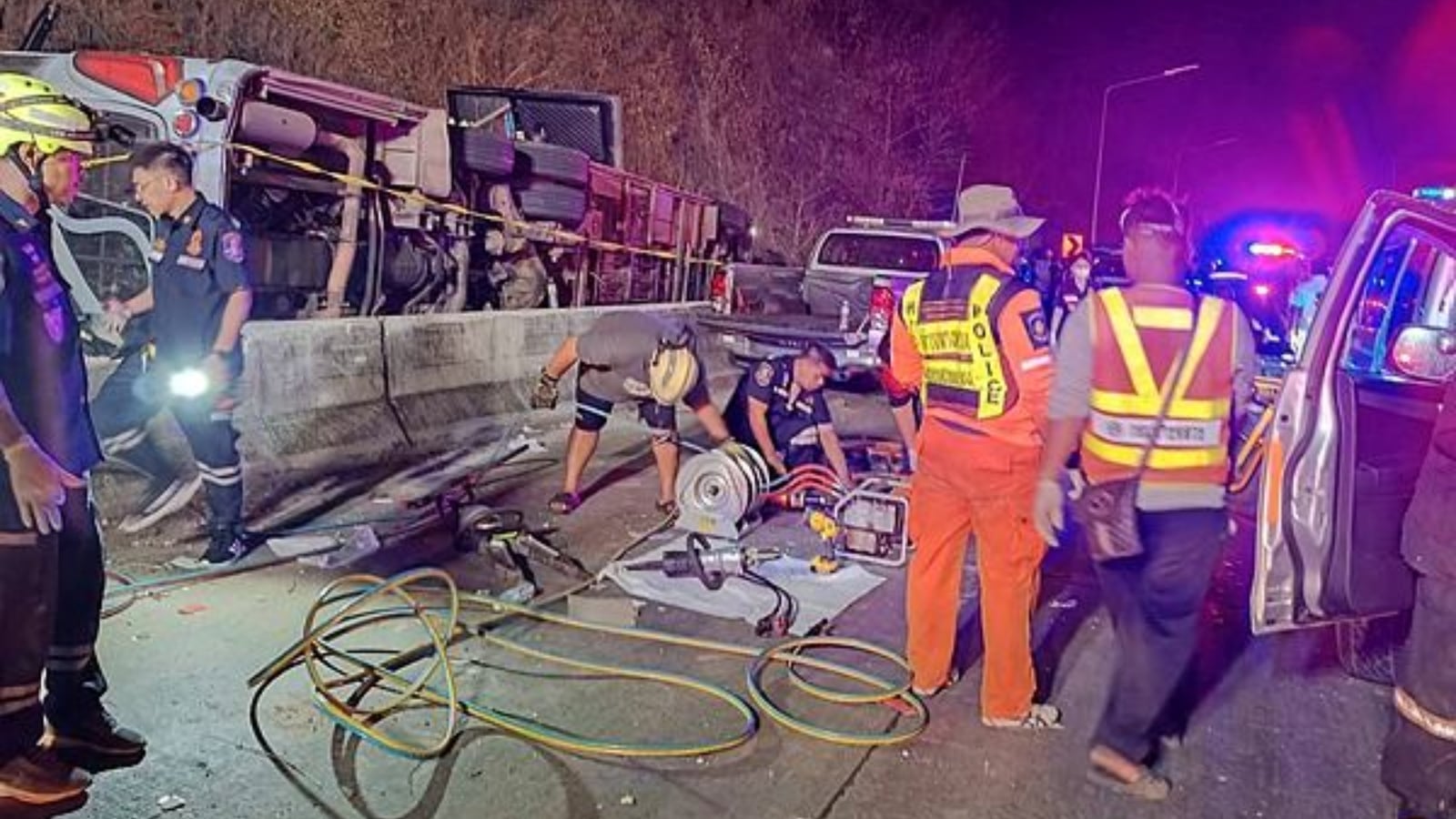 Thailand Bus Crash: 18 dead after bus crash in eastern Thailand | All ...