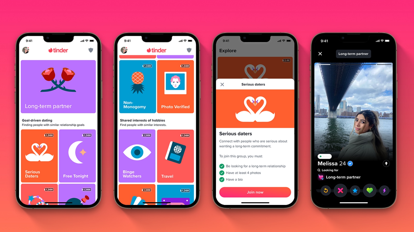 Tinder can now help you find dates with similar relationship goals ...