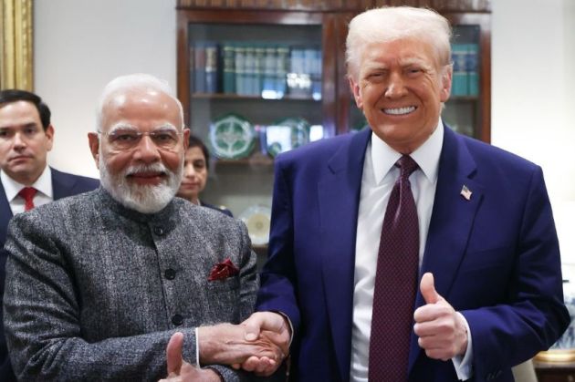 In Photos: PM Modi and President Trump share warm moments at White ...