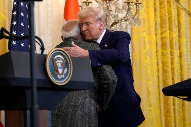 In Photos: PM Modi and President Trump share warm moments at White ...