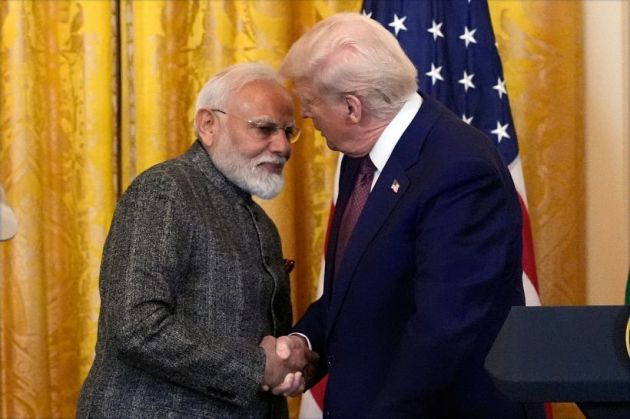 In Photos: PM Modi and President Trump share warm moments at White ...