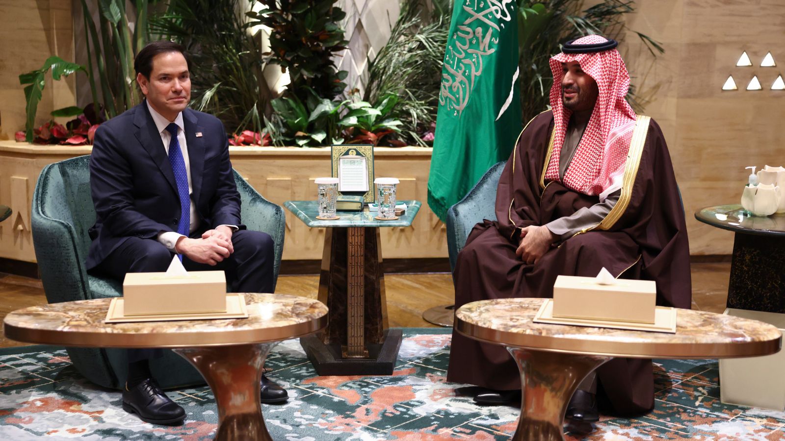 Saudi Crown Prince, US Secretary of State Rubio discuss regional ...