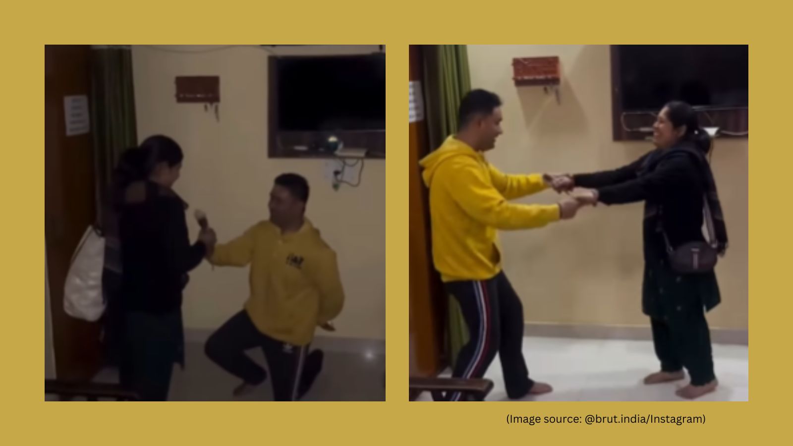 Man’s Valentine’s week surprise for wife wins hearts online: ‘A father setting the right example ...