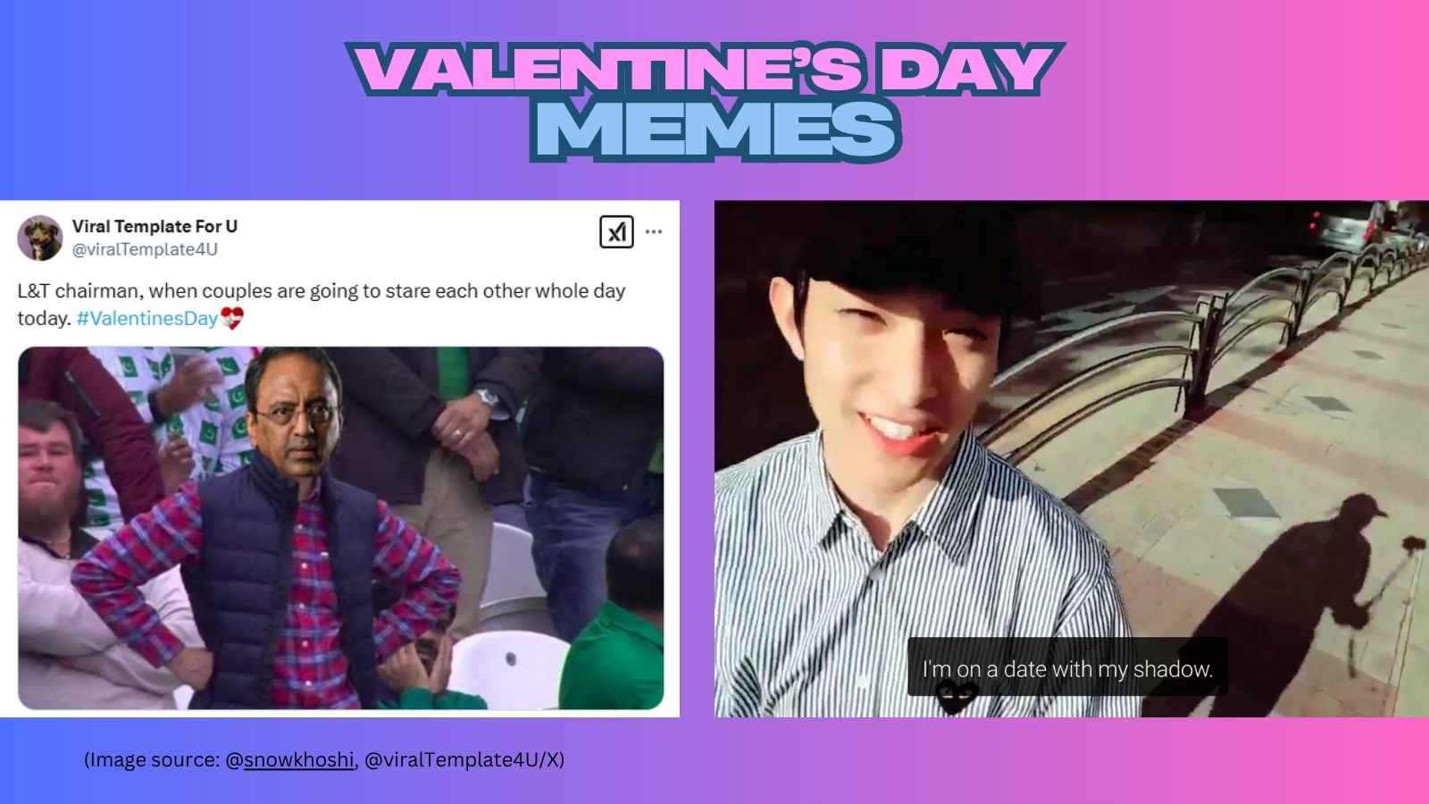 Valentine’s Day 2025: Memes steal the show as the Internet’s true love ...