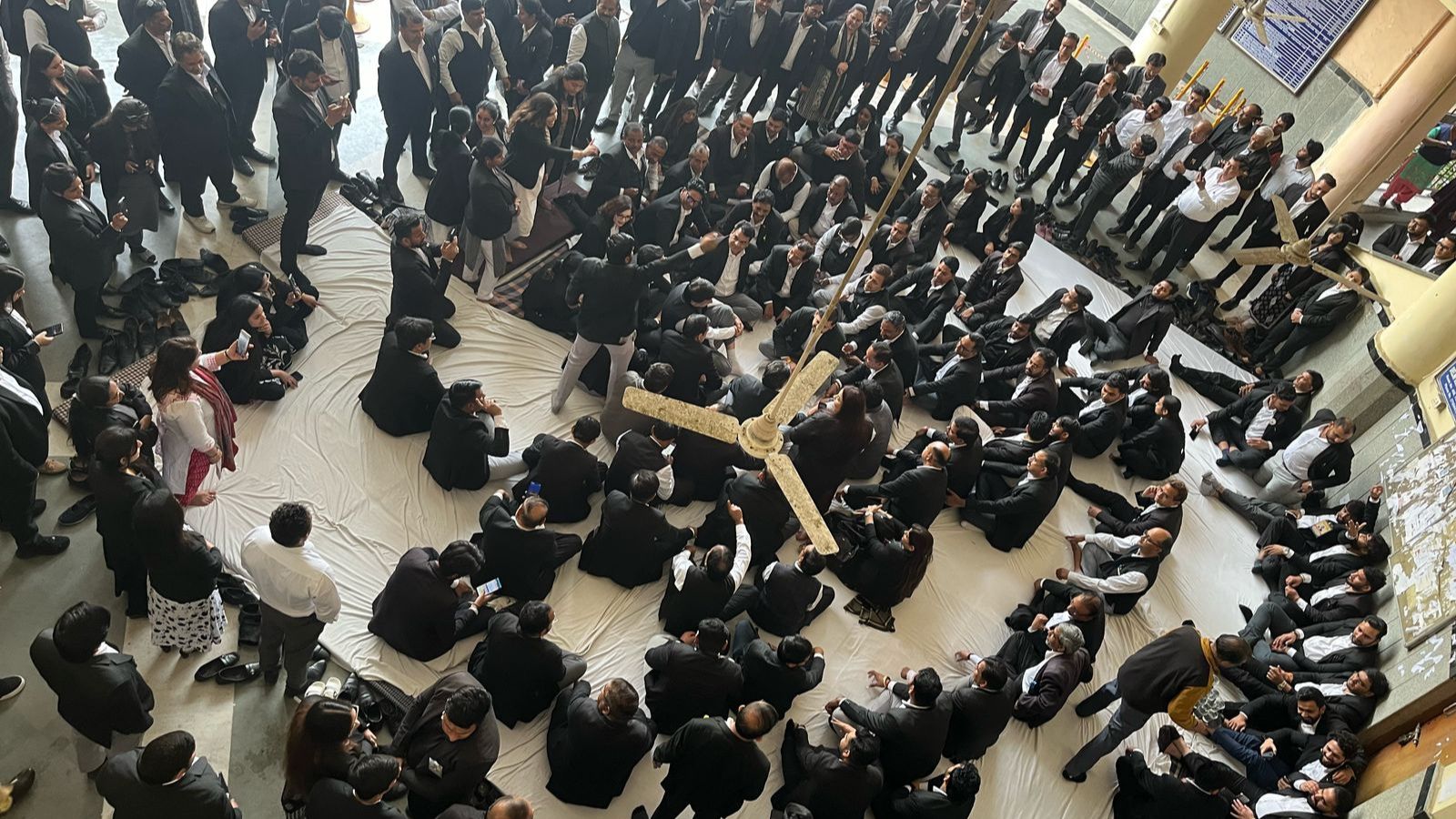 Empty courtrooms as lawyers’ strike in Delhi’s lower courts enters Day ...