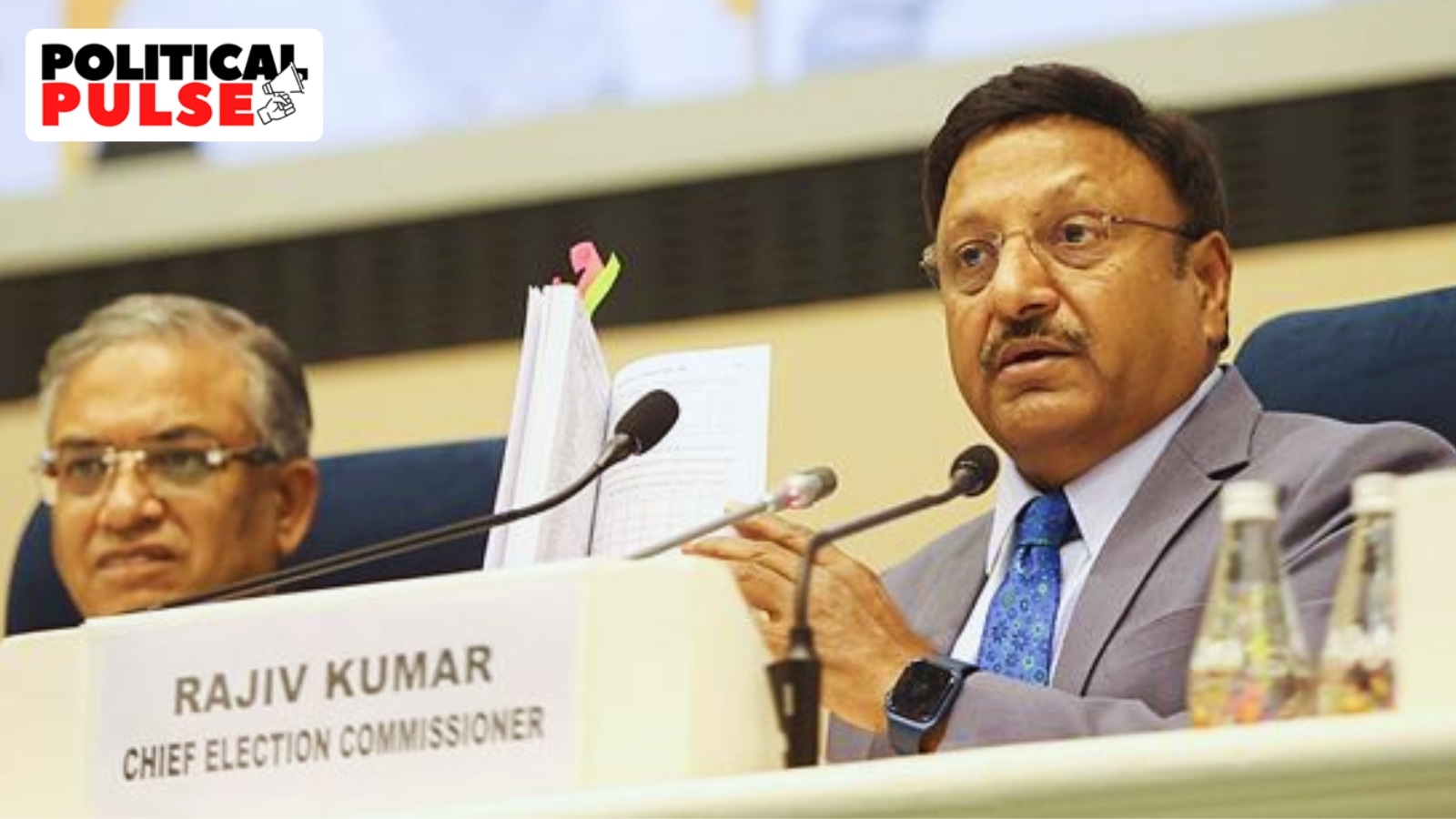 How Rajiv Kumar fared as Chief Election Commissioner: The hits and the misses | Political Pulse ...