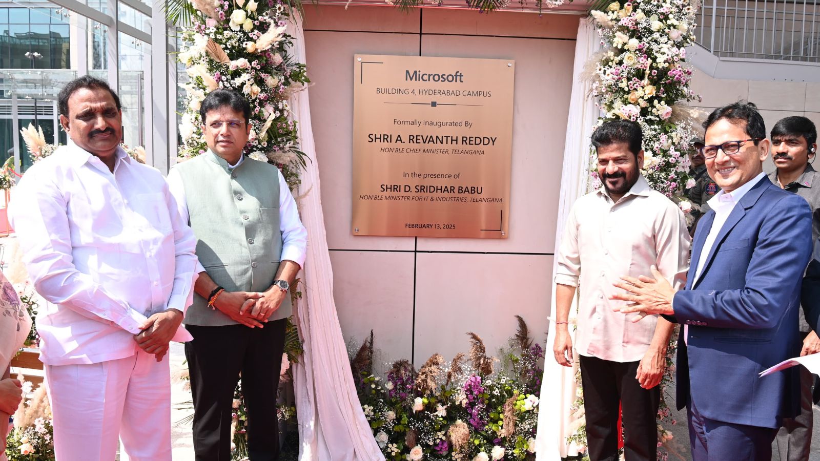 Microsoft opens new campus in Hyderabad, partners with Telangana ...