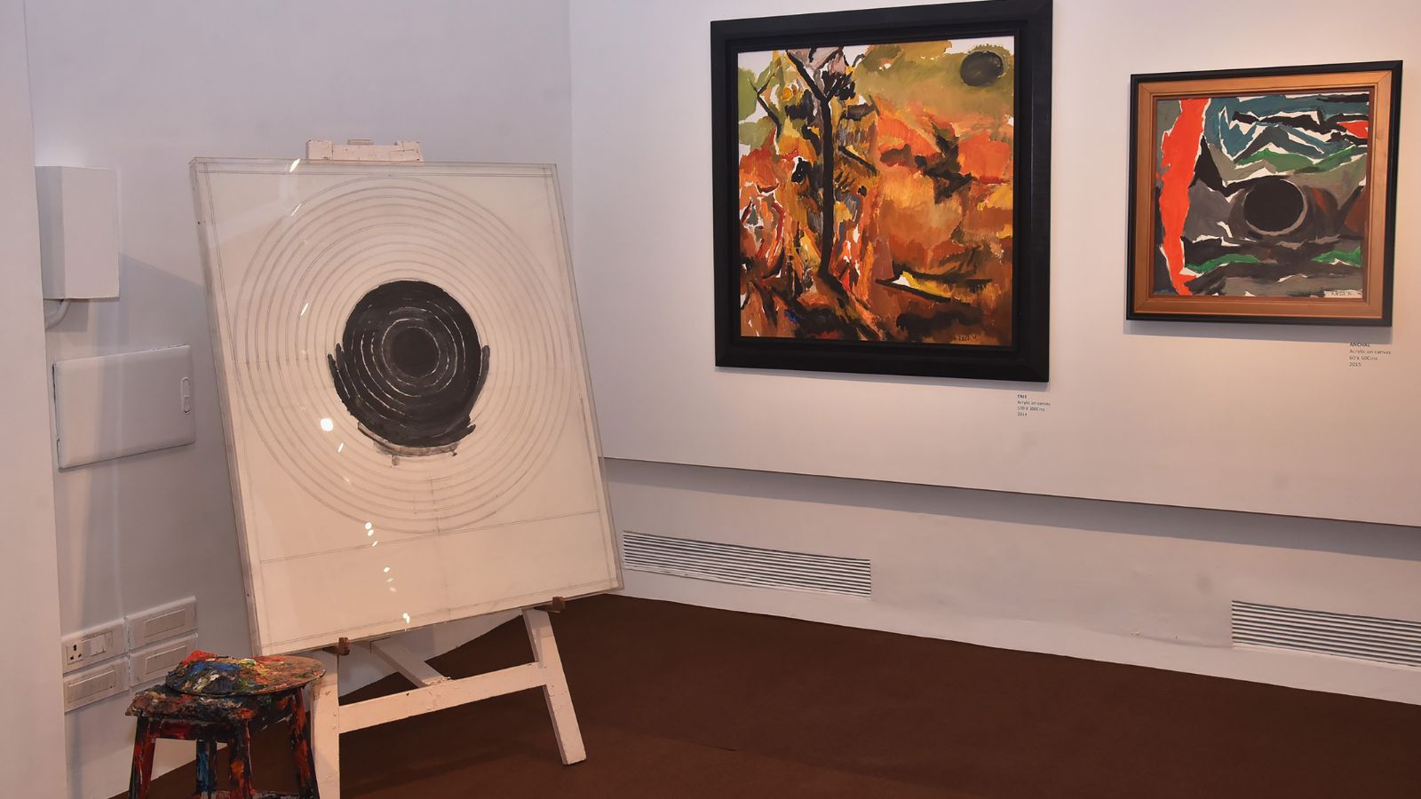 Exhibition of artist SH Raza’s last works explores ‘a new freedom ...