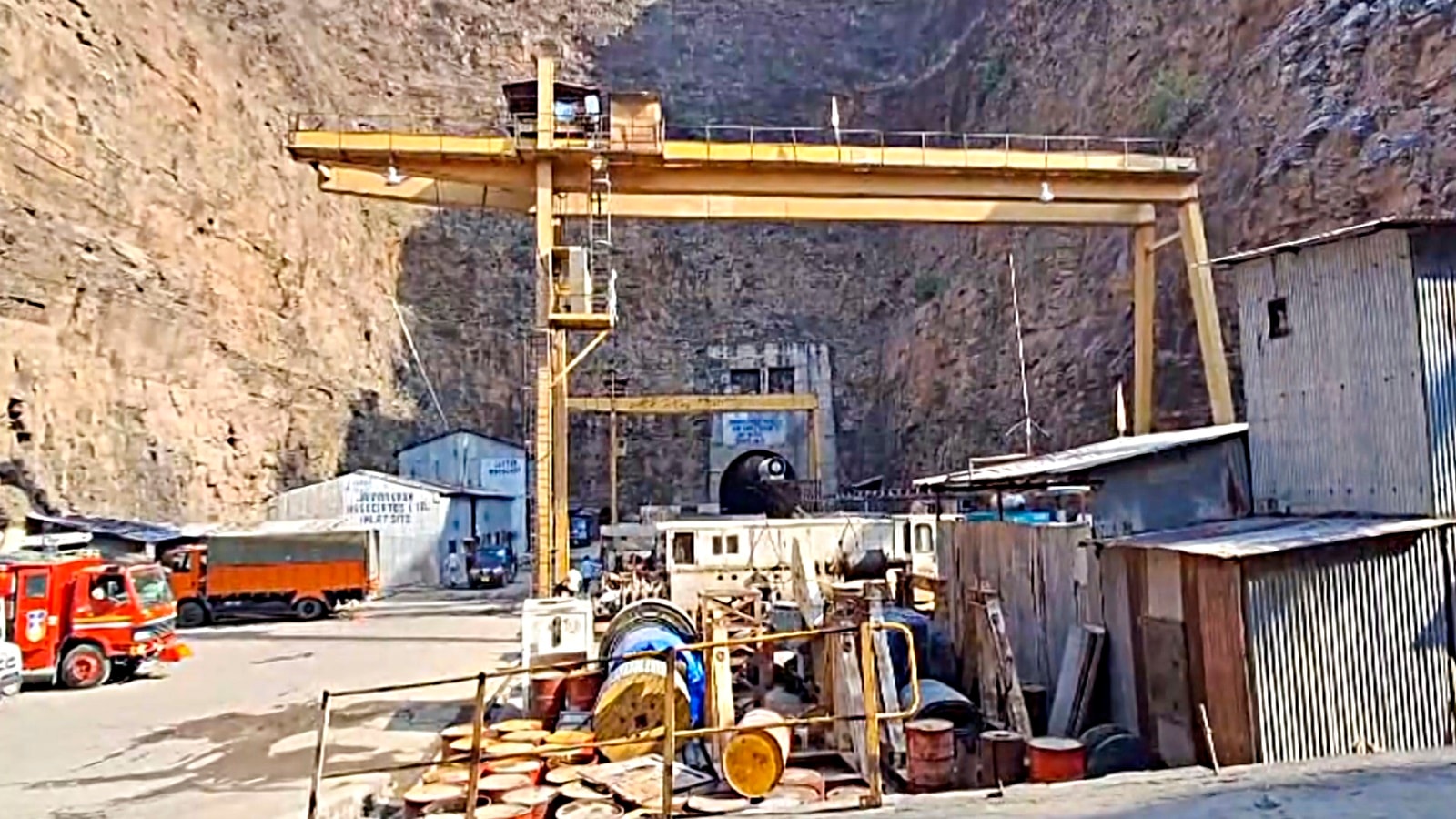 Telangana tunnel collapse: Rescuers begin cutting through boring ...