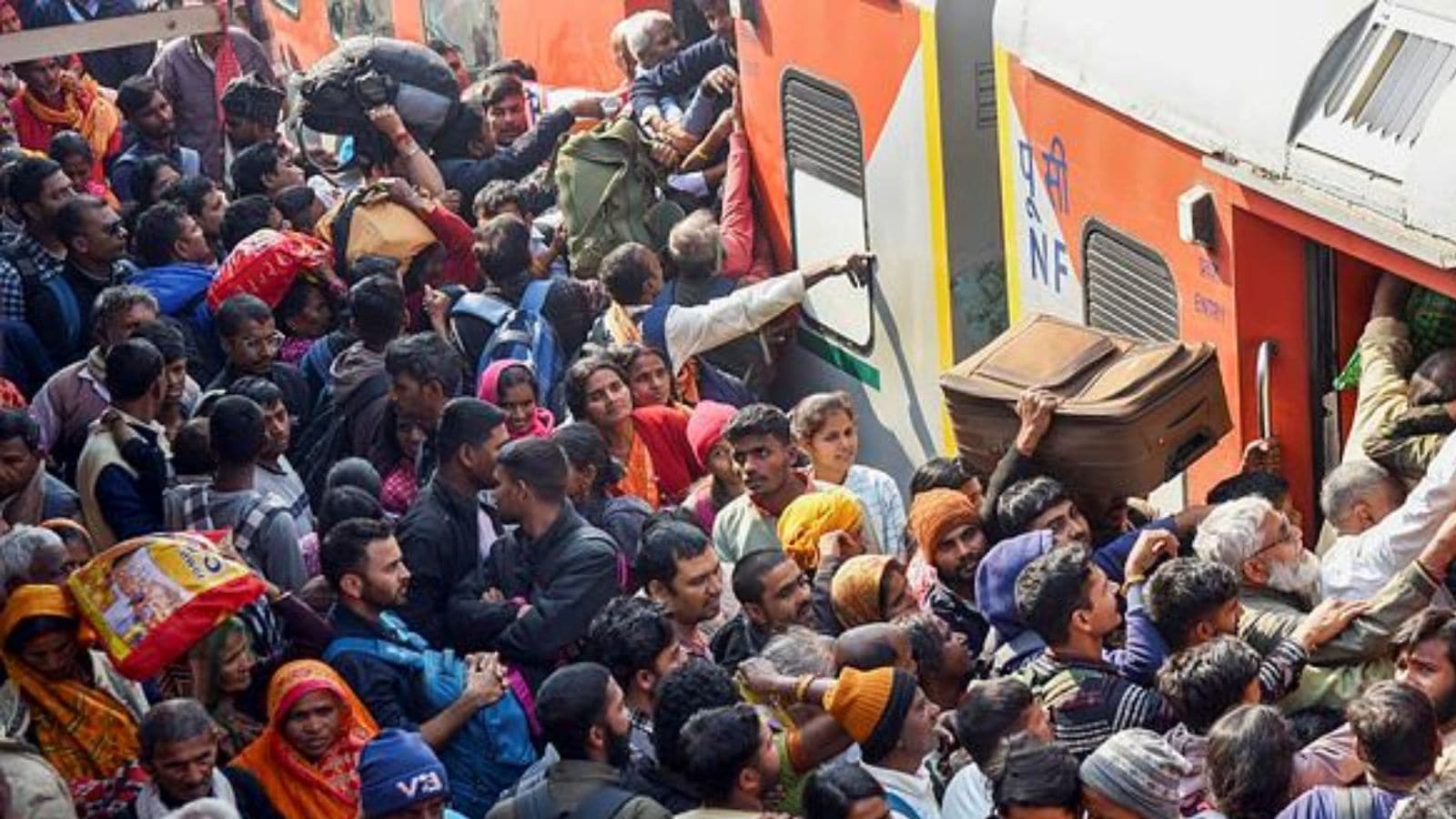 Amid videos of unruly passengers pelting stones and breaking windows of ...