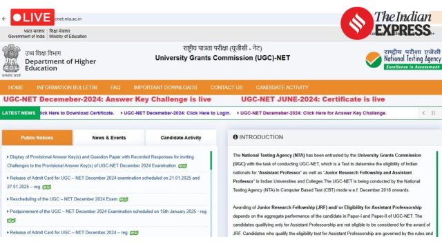 UGC NET December 2024 Result: When is NTA releasing UGC NET scorecard? | Education News - The ...