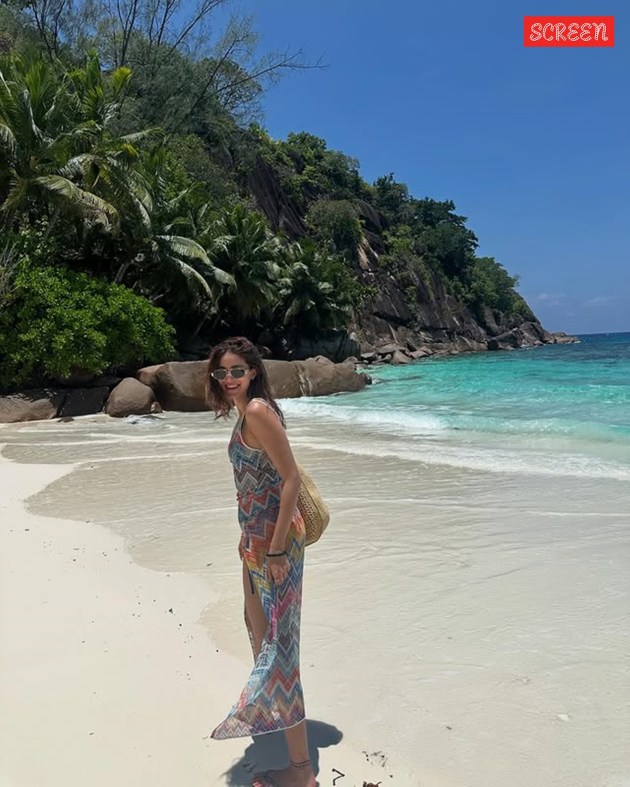 Tropical bliss! Ananya Panday and her family unwind in Seychelles ...