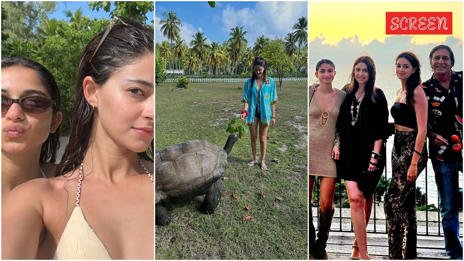 Tropical bliss! Ananya Panday and her family unwind in Seychelles ...