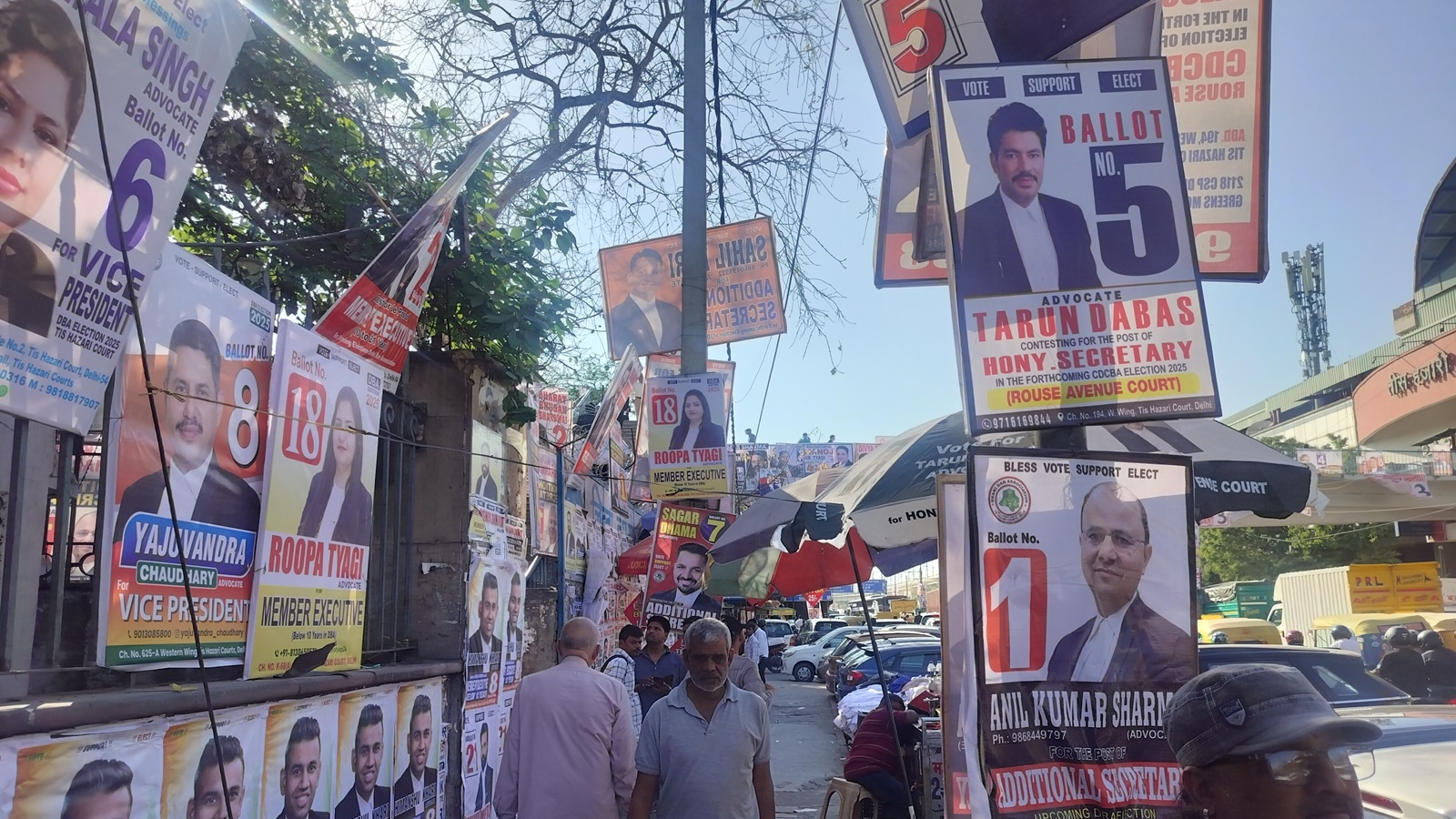 Remove posters before polling or face action: Bar Council of Delhi to ...