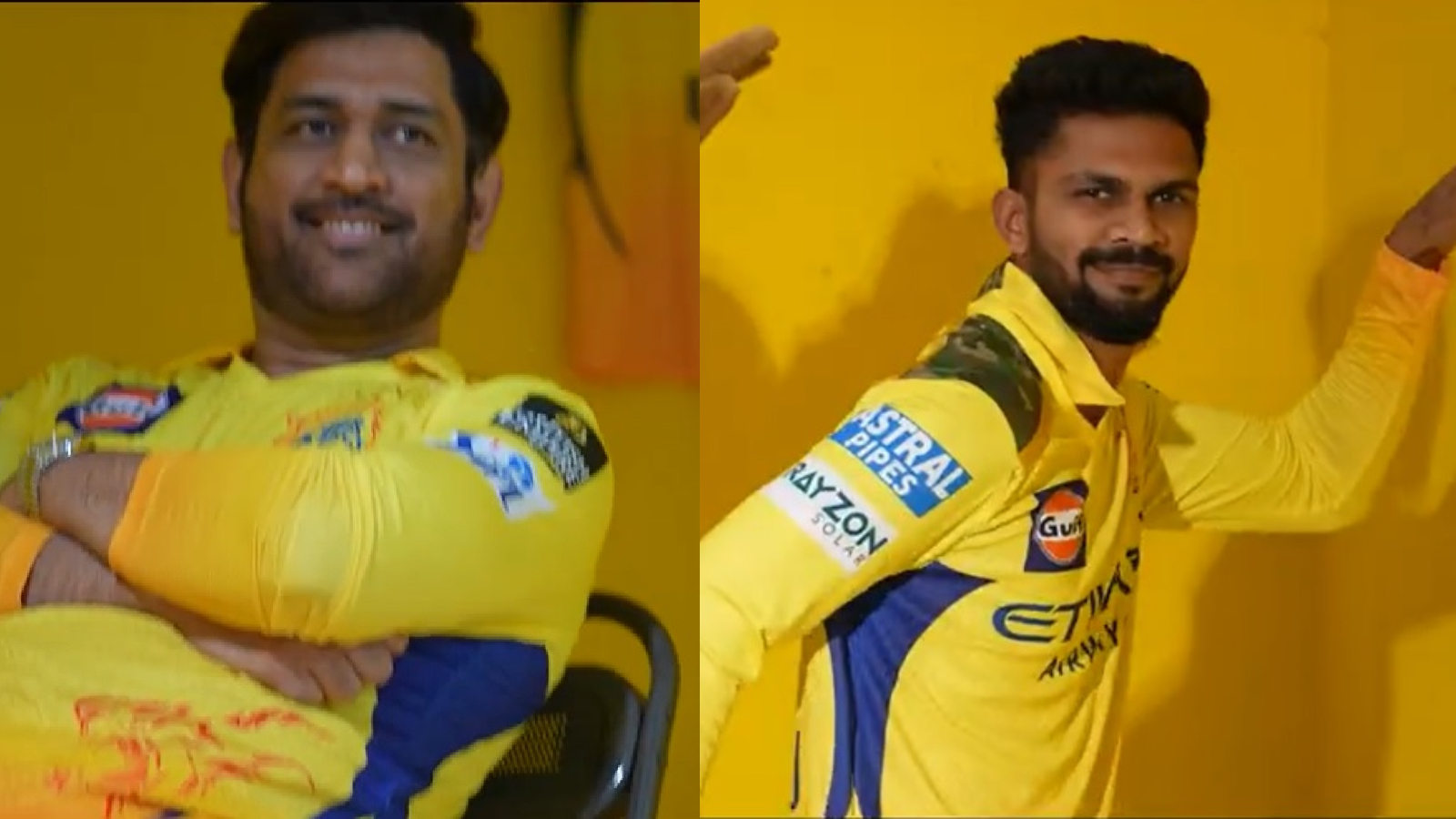 WATCH: Chennai Super Kings players dance, while Dhoni chills on chair ...