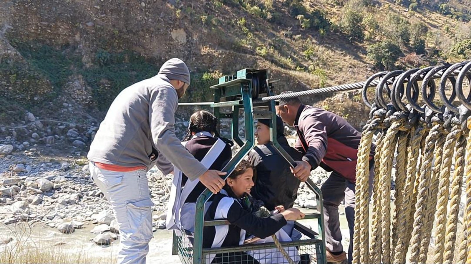 When school is a trolley ride, river and a trek away in this ...