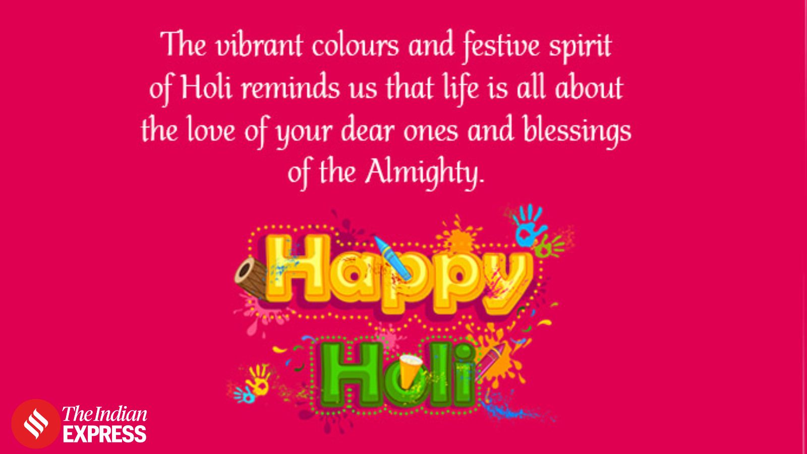 Happy Holi 2025: WhatsApp Wishes, HD Images, Quotes, Status, Messages ...