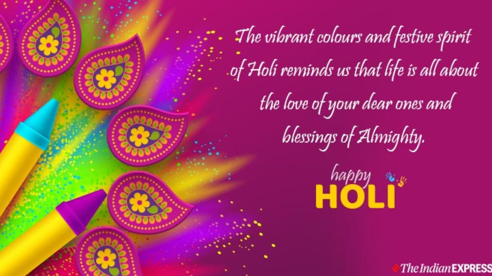 Happy Holi 2025: WhatsApp Wishes, HD Images, Quotes, Status, Messages ...