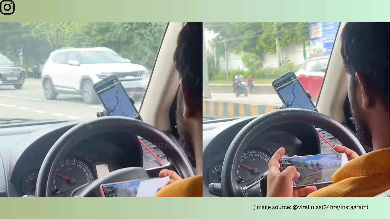 Hyderabad cab driver caught playing PUBG while driving, video triggers ...