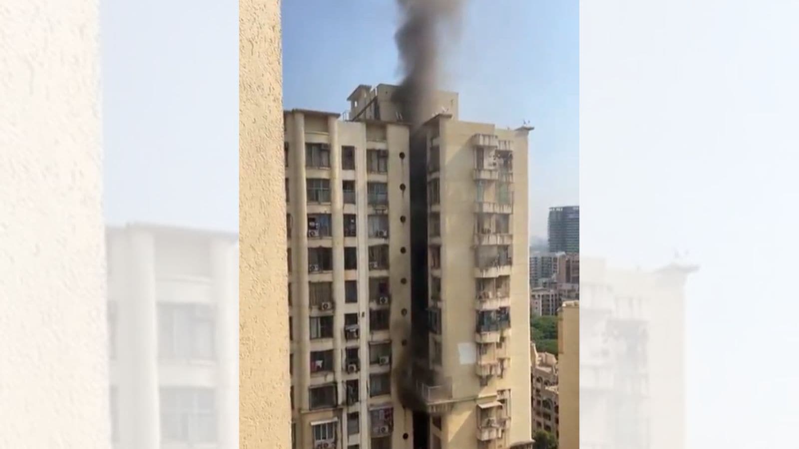 Nearly 60 residents rescued after fire breaks out in Powai highrise ...