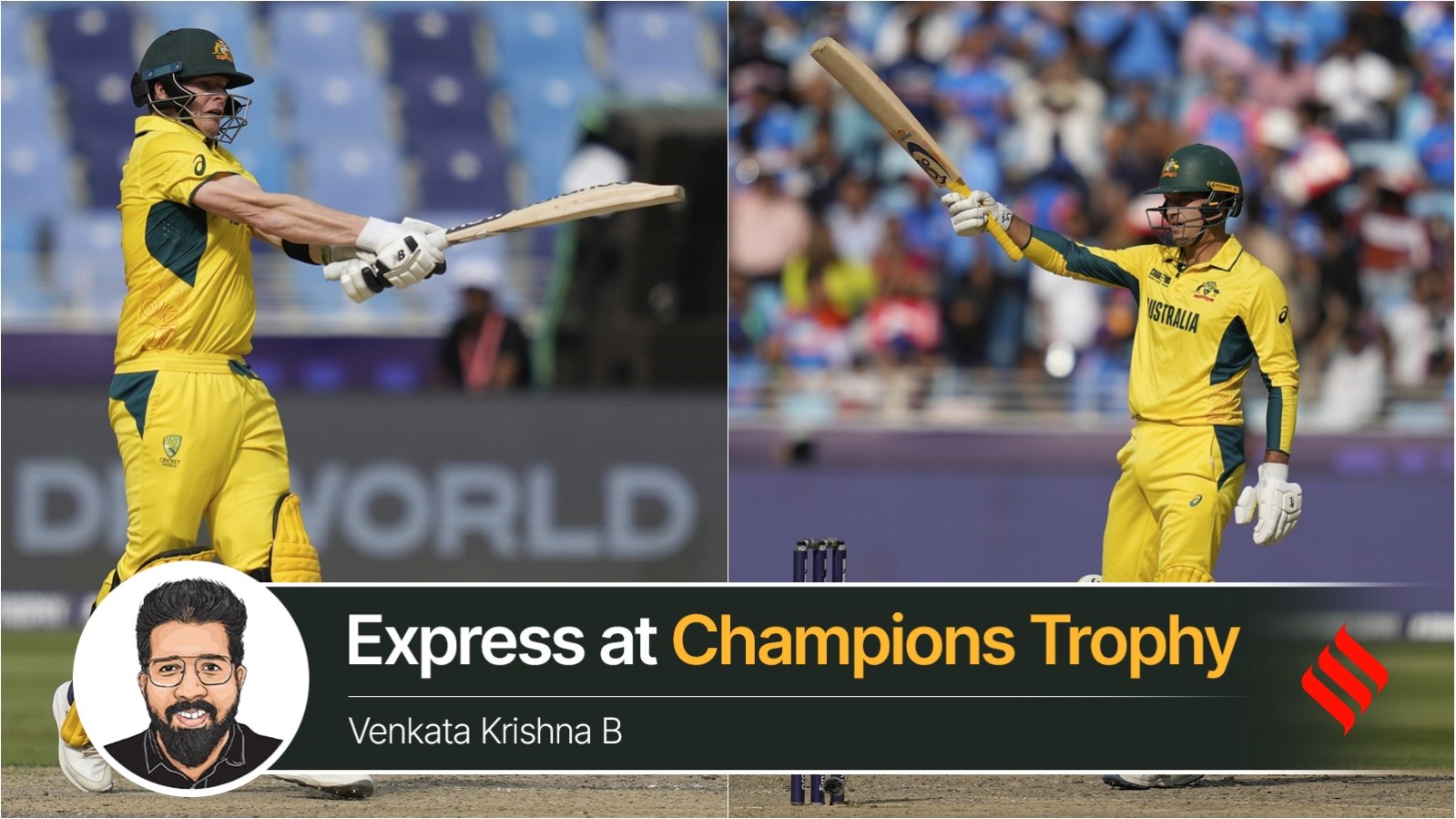 ICC Champions Trophy: Steve Smith & Alex Carey show how it’s done as ...