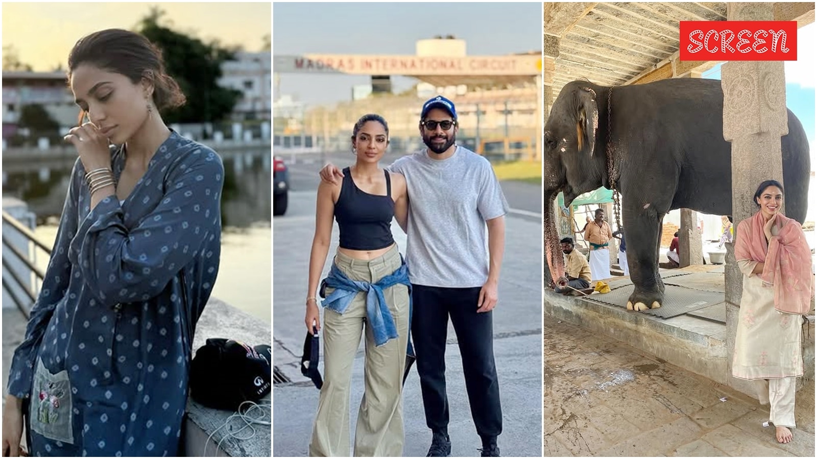 Sobhita Dhulipala, Naga Chaitanya explore ‘magnificence’ of Tamil Nadu, enjoy Kart racing ...