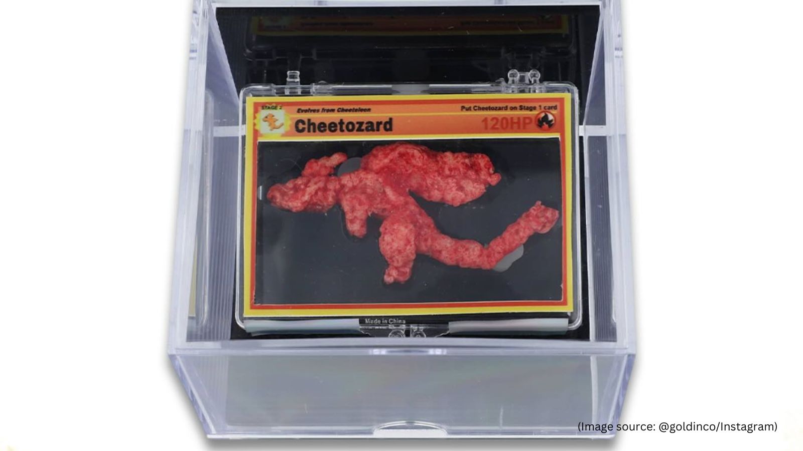 ‘Cheetozard’: Viral Pokémon-shaped Cheeto fetches nearly Rs 77 lakh at ...