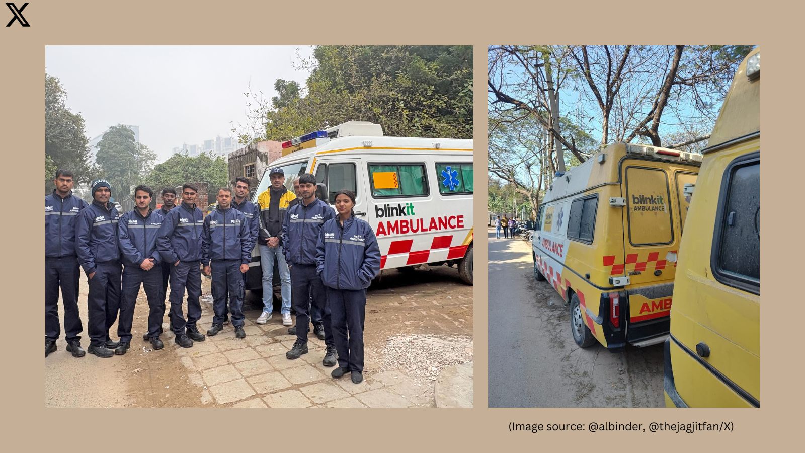 Gurgaon woman lauds Blinkit’s 10-minute ambulance service for saving ...