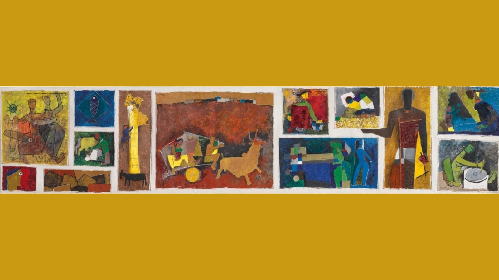 Husain artwork in Oslo hospital to return to India — for record Rs 118 ...