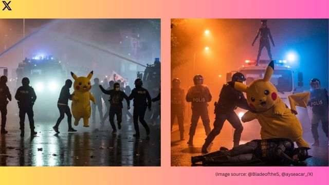 Pokemon Uprising? Pikachu flees riot police amid Istanbul’s viral ...