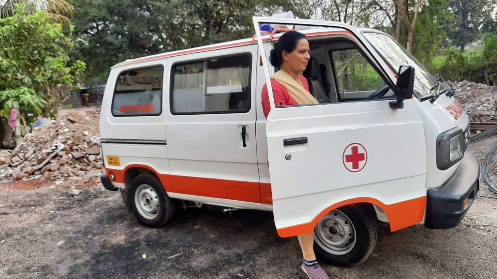 Pune’s only woman ambulance driver claimed the road during Covid and ...
