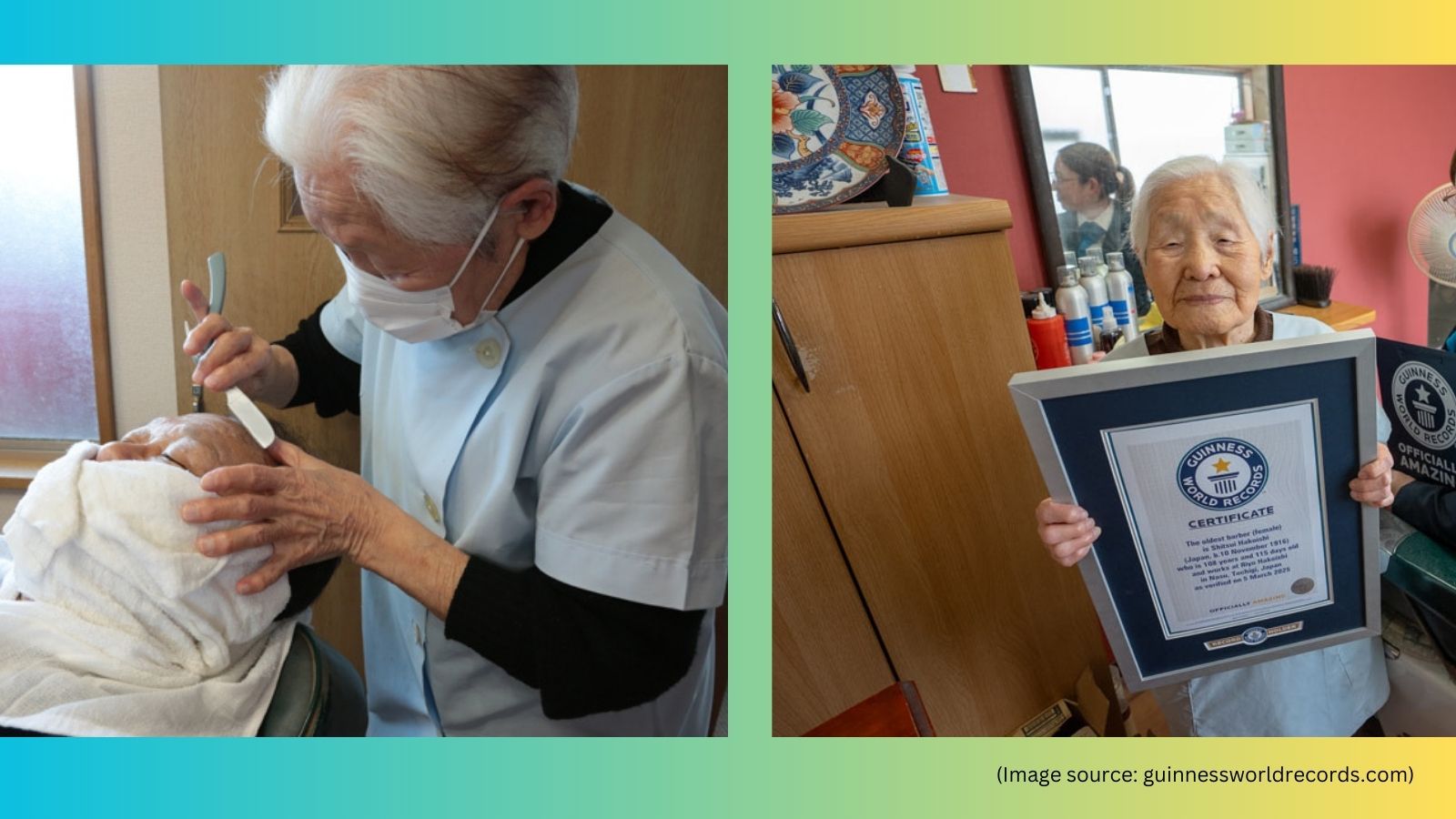 At 108, Japanese woman becomes world’s oldest female barber | Trending ...