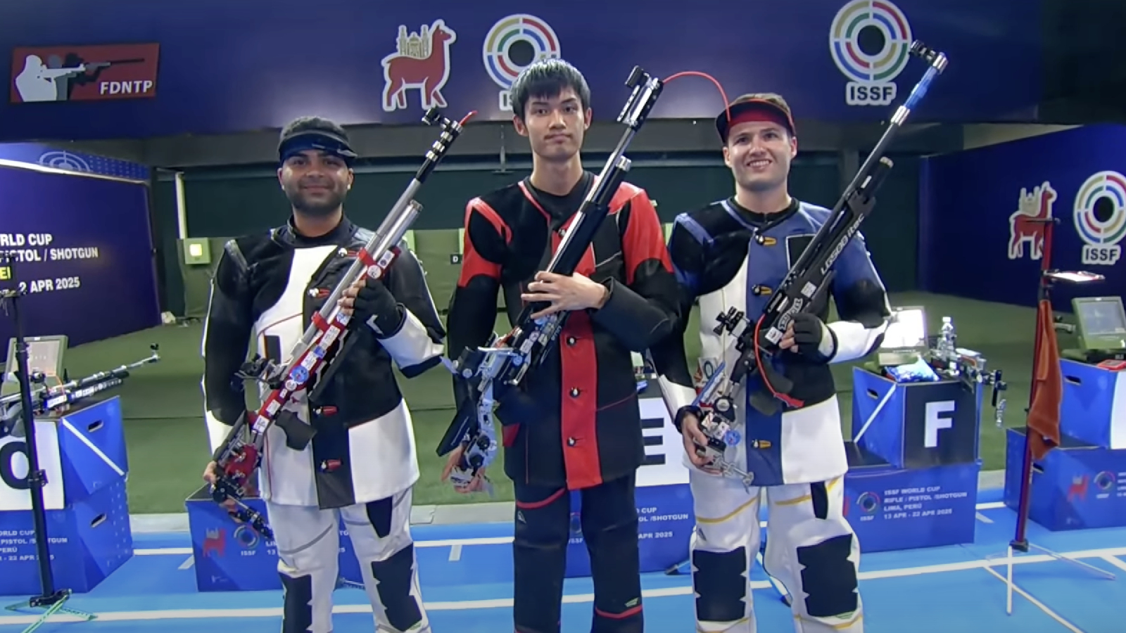 Arjun Babuta ends 0.1 behind Olympic champion Sheng Lihao to take ...