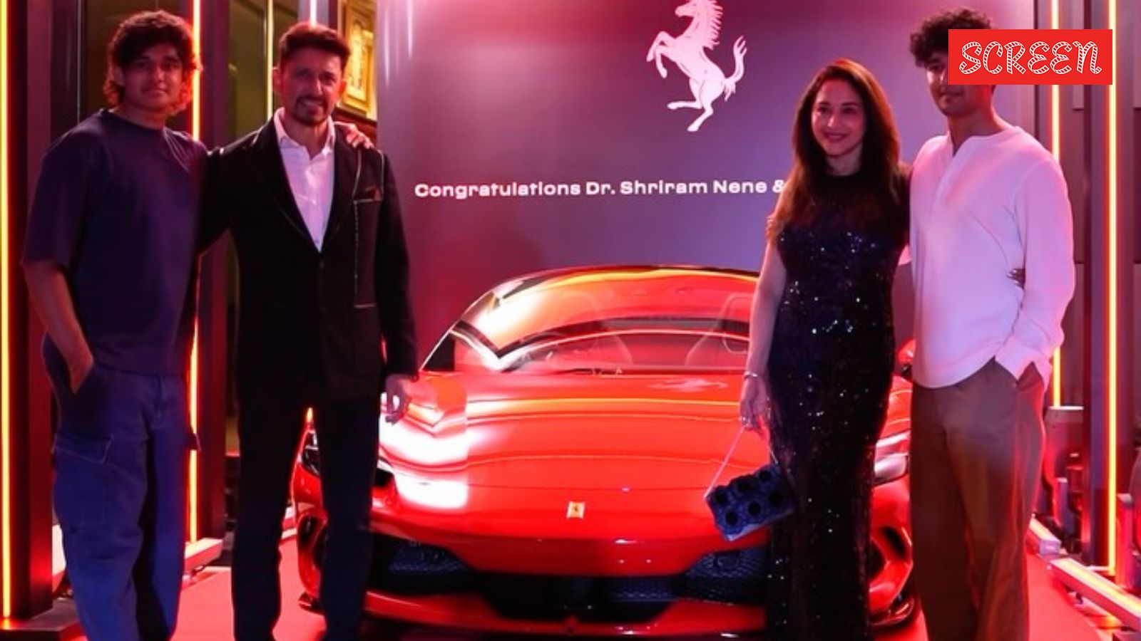 Madhuri Dixit, Dr Shriram Nene own Ferrari, McLaren and other luxury ...