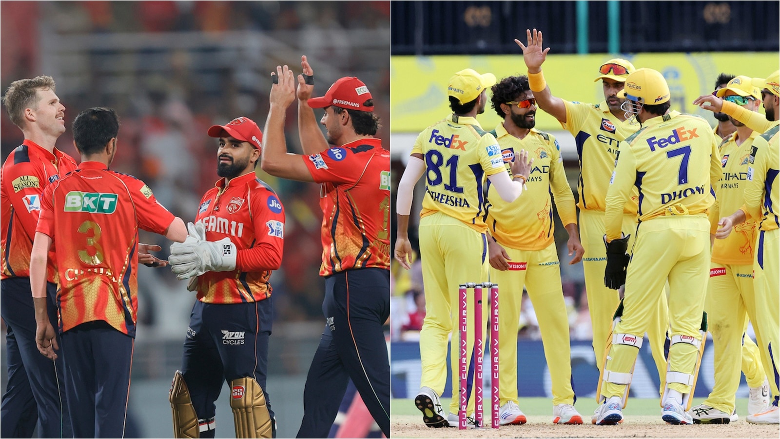 IPL 2025: Punjab Kings vs Chennai Super Kings players list, impact subs ...